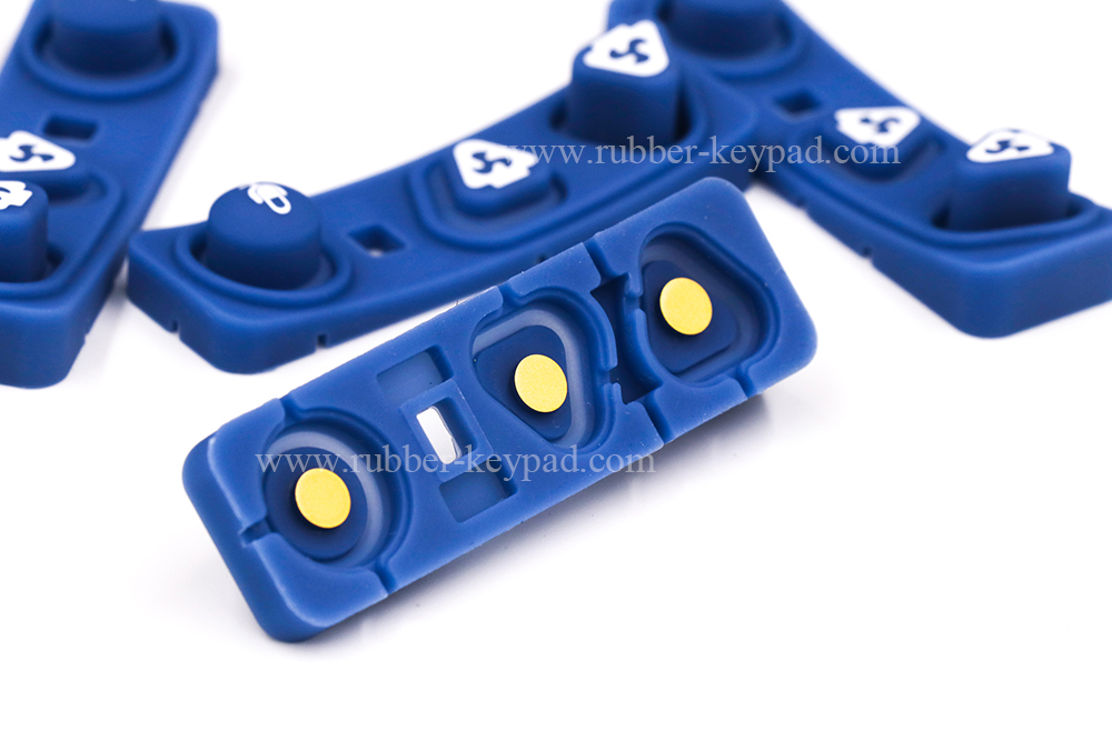 Silicone Rubber Keypad with Copper Pill from China manufacturer ...