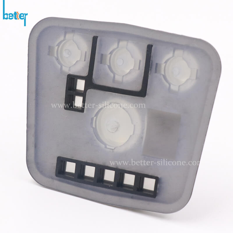 Custom Backlit Rubber Button Cover | Illuminated Keypad