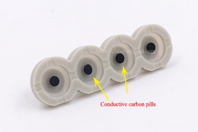 Translucent Silicone Rubber Button Pad from China manufacturer - Xiamen ...