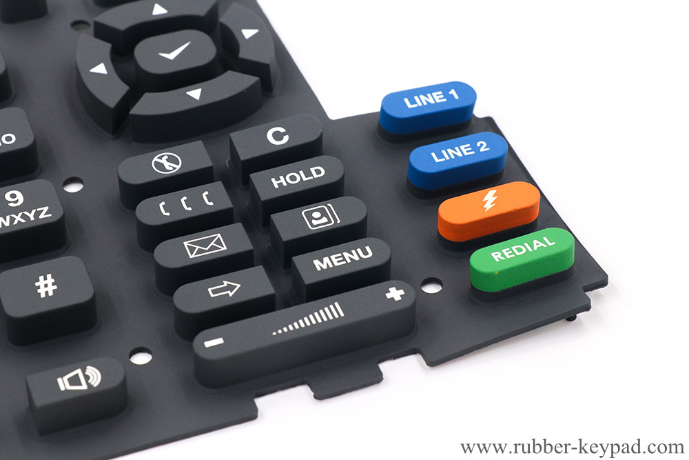 Custom Silicone Rubber Keyboard Guide - Xiamen Better Silicone Co., Ltd