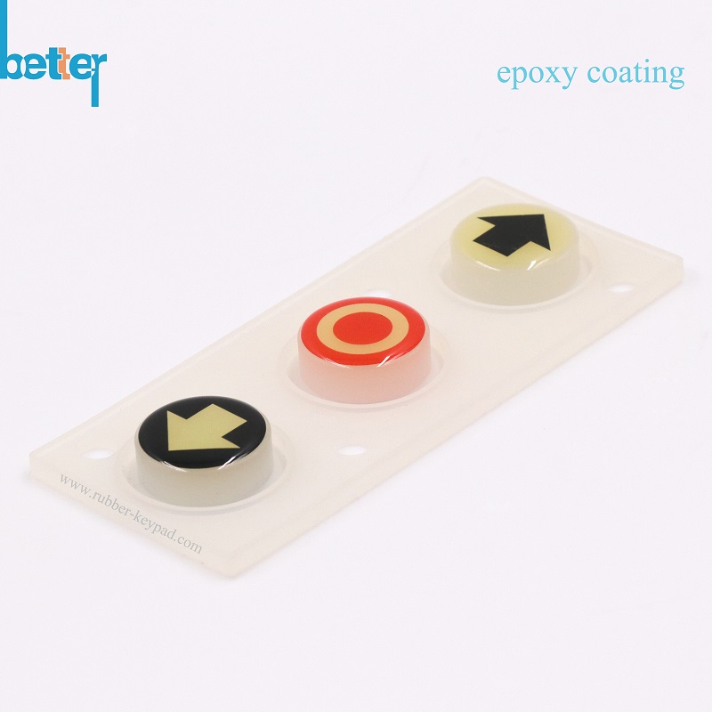 Different Protective Coatings For Silicone Rubber Button Keyboard