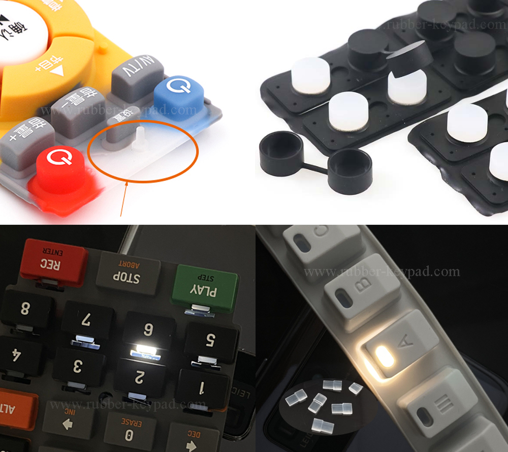 Backlight Design for Rubber Switches