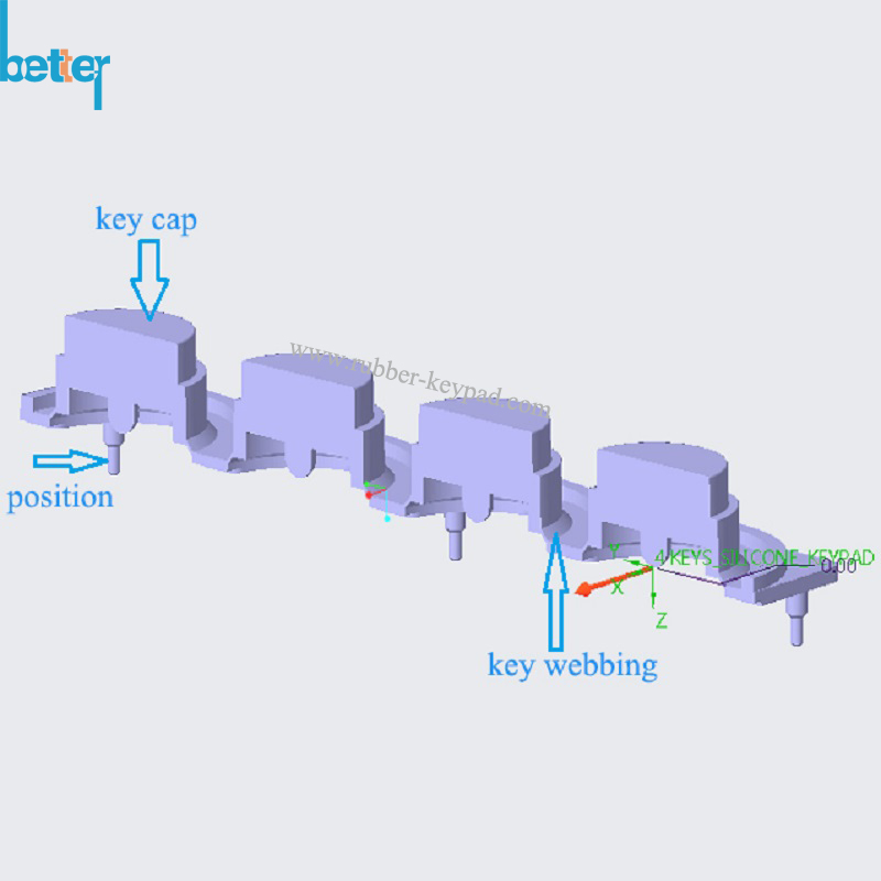 Different Conductive Silicone Rubber Keyboard Design Guide
