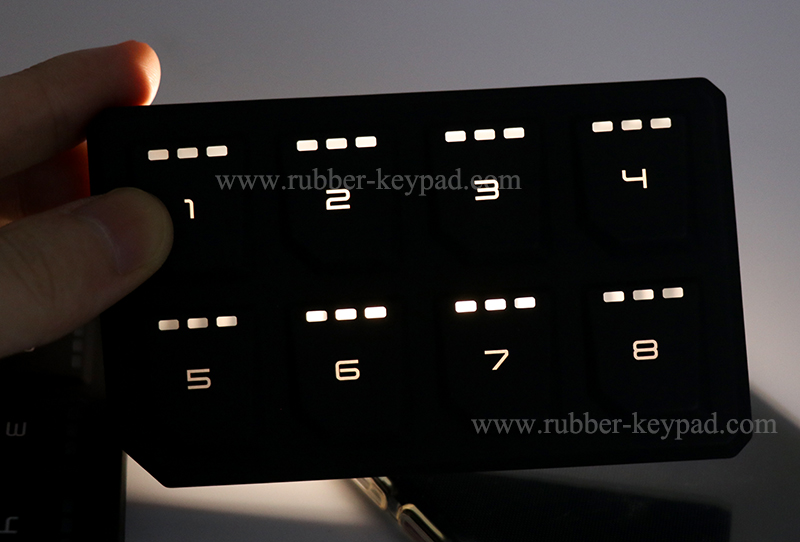 Silicone CAN-bus Keypad | CAN Keypad Cover for Marine Vehicle