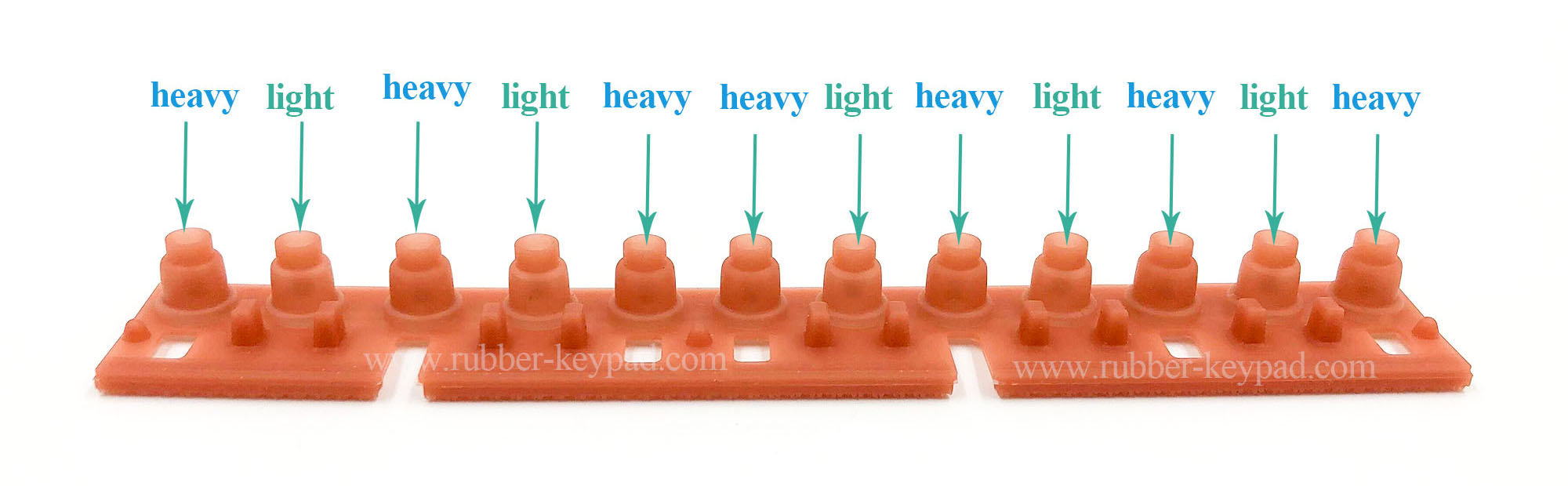 Rubber Button Rubber Contact for Digital Piano