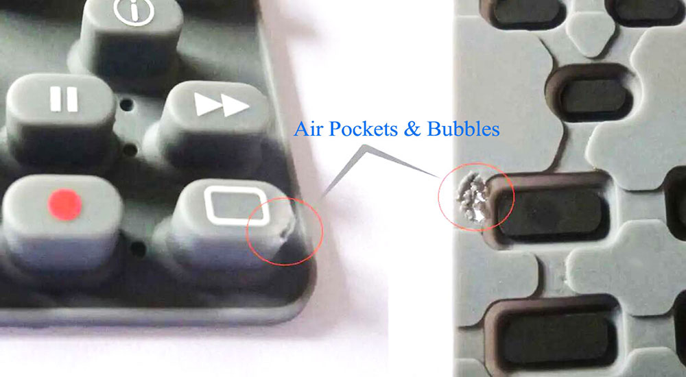 The Causes And Solutions Of Bubble Formation In Rubber Switch Keypad